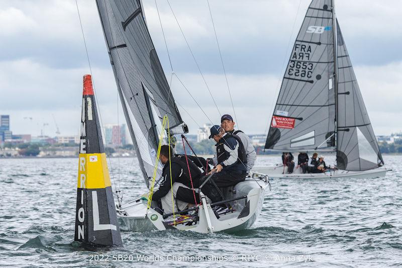 2022 SB20 Worlds at Dun Loughaire day 5