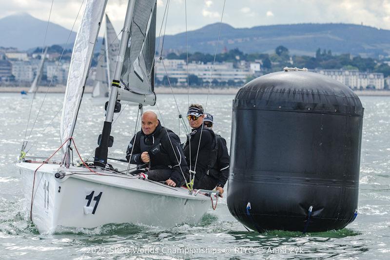 2022 SB20 Worlds at Dun Loughaire day 5