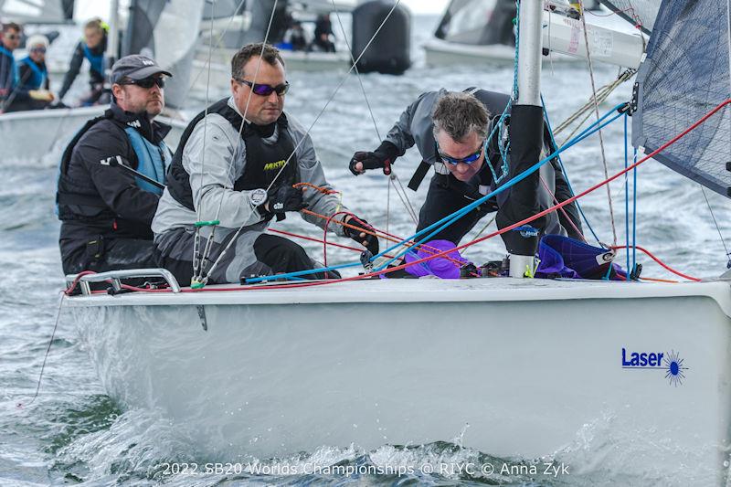 2022 SB20 Worlds at Dun Loughaire day 5