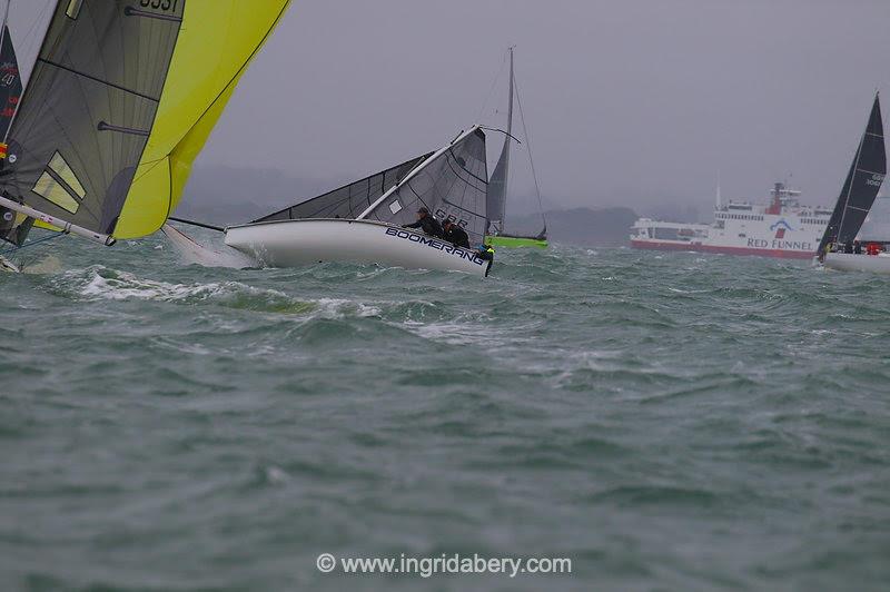 Boomerang on day 3 of Cowes Week 2023