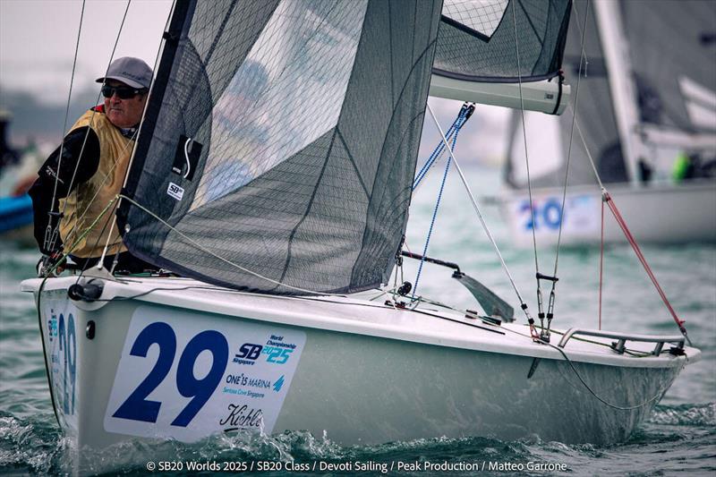 SB20 World Championship 2025 in Singapore - Day 2