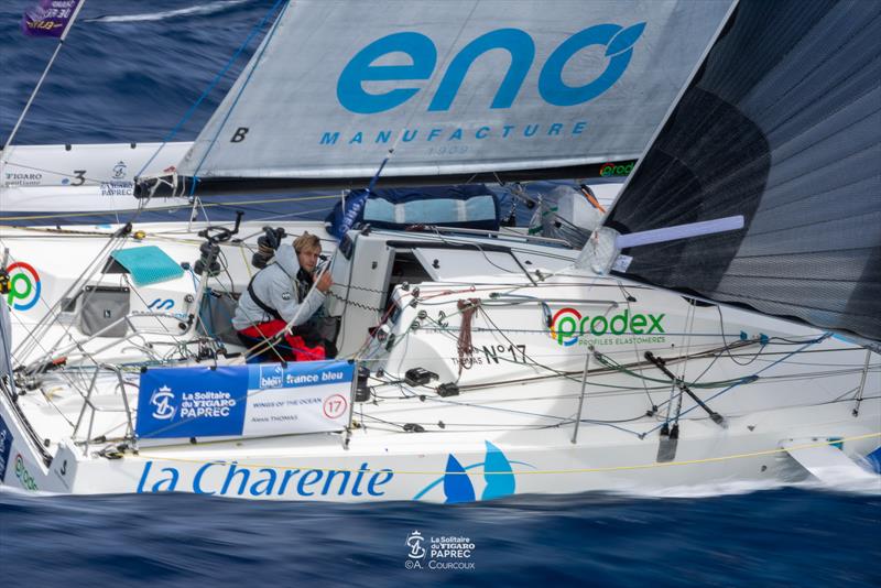 Alexis Thomas lies second in 55th La Solitaire du Figaro Paprec Leg 2