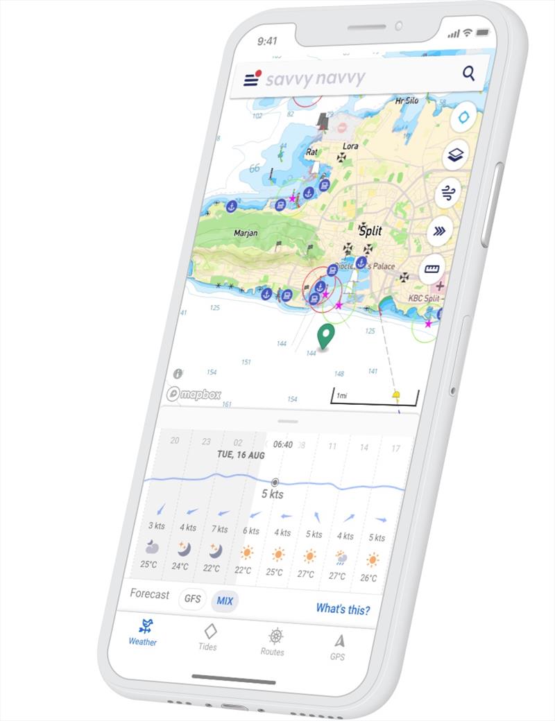 savvy navvy app weather