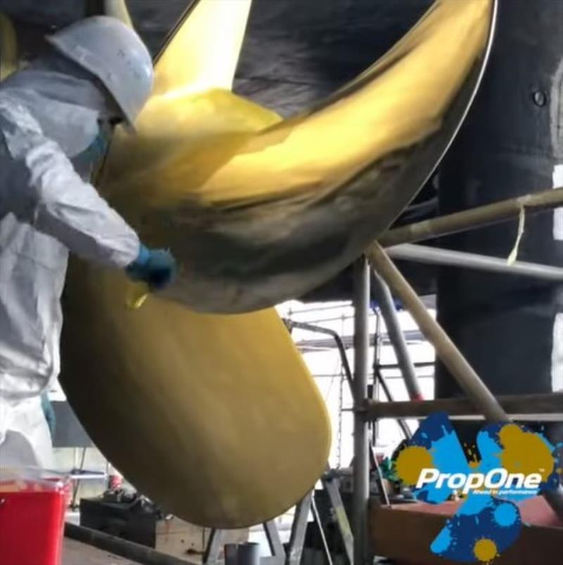 PropOne is Emana Yachting's propeller coating of choice for reliability ...