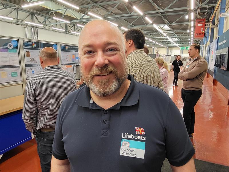 Darren Veevers, RNLI Regional Engineering Lead, covering an area from ...