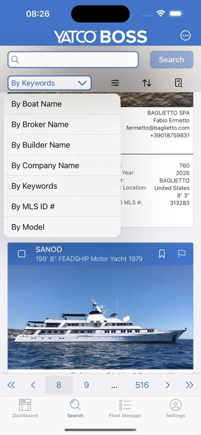 BOSS Mobile app