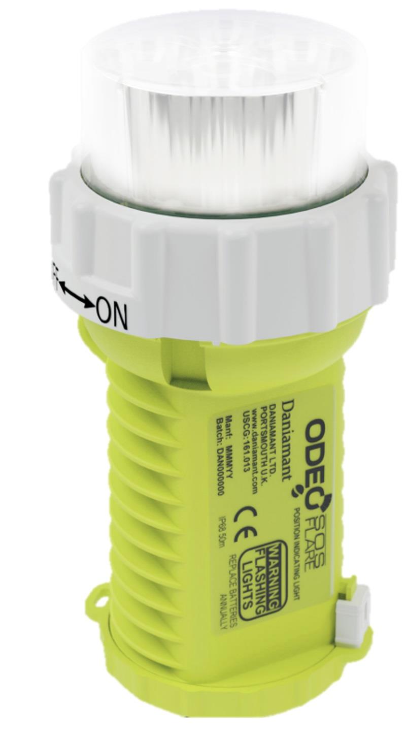 Daniamant's ODEO SOS Electronic Flare