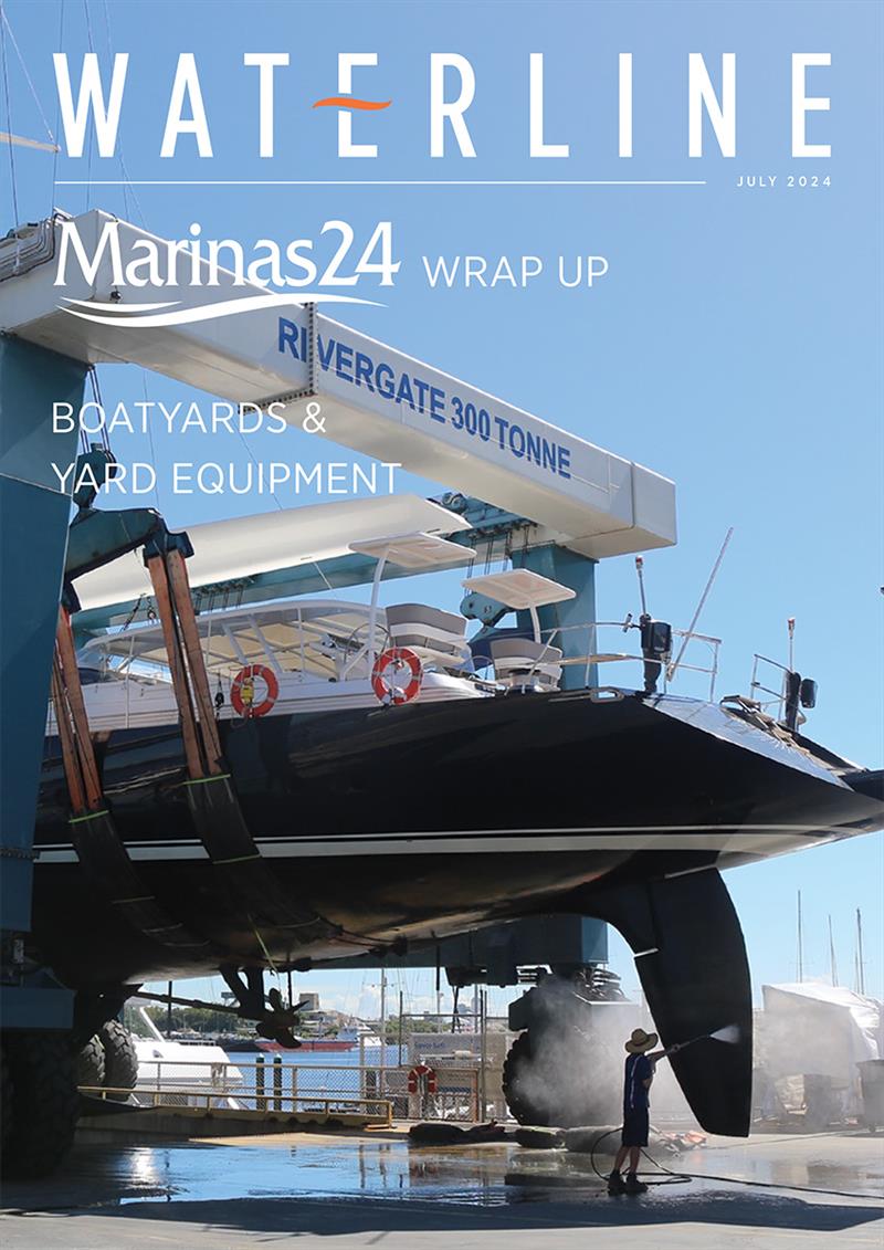 Marina Industries Association magazine Waterline cover
