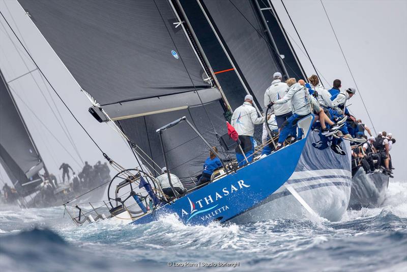 Balthasar chases the other former Maxi 72s - 2024 Loro Piana Giraglia