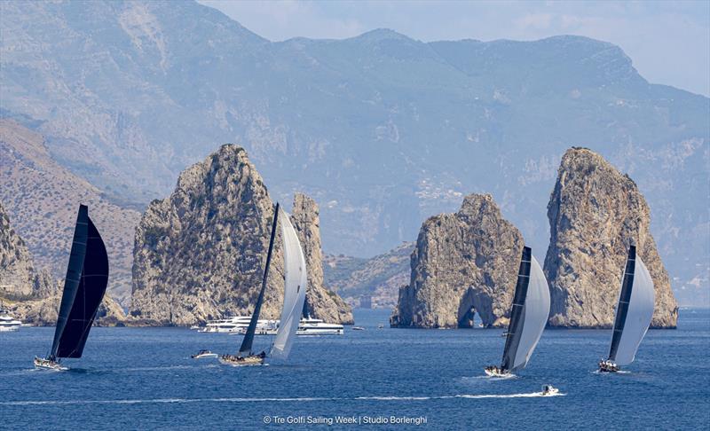 IMA Maxi European Championship 2026 - first inshore day in Sorrento