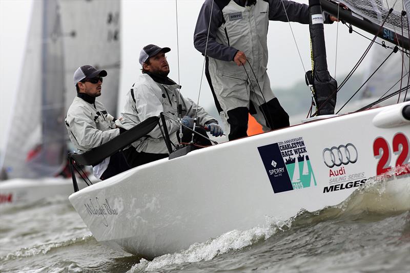 Jason Michas' Midnight Blue on day 1 of Charleston Race Week