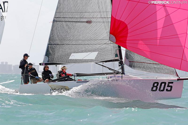 Megan Ratliff's Decorum USA805 on day 2 of the 2016 Melges 24 World ...