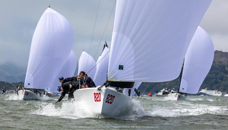 Bora Gulari's KINGSPOKE USA820 - 2024 Diversified Melges 24 Worlds 2024 ...