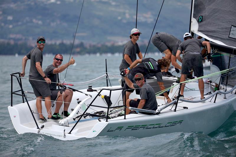 Melges 32 World League day 2 at Riva del Garda