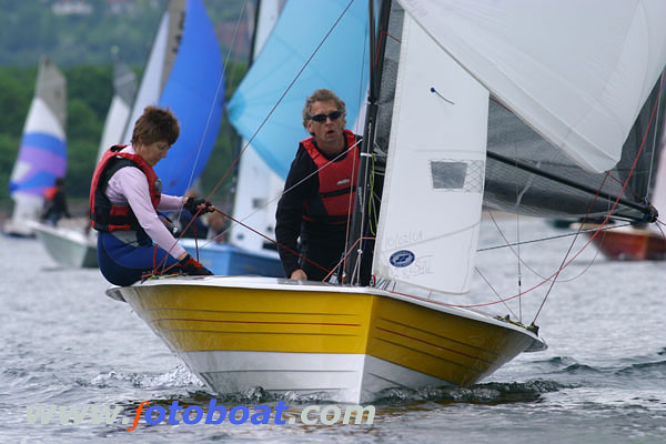 Sunshine for the first day of the Merlin Rocket Inlands at Bristol