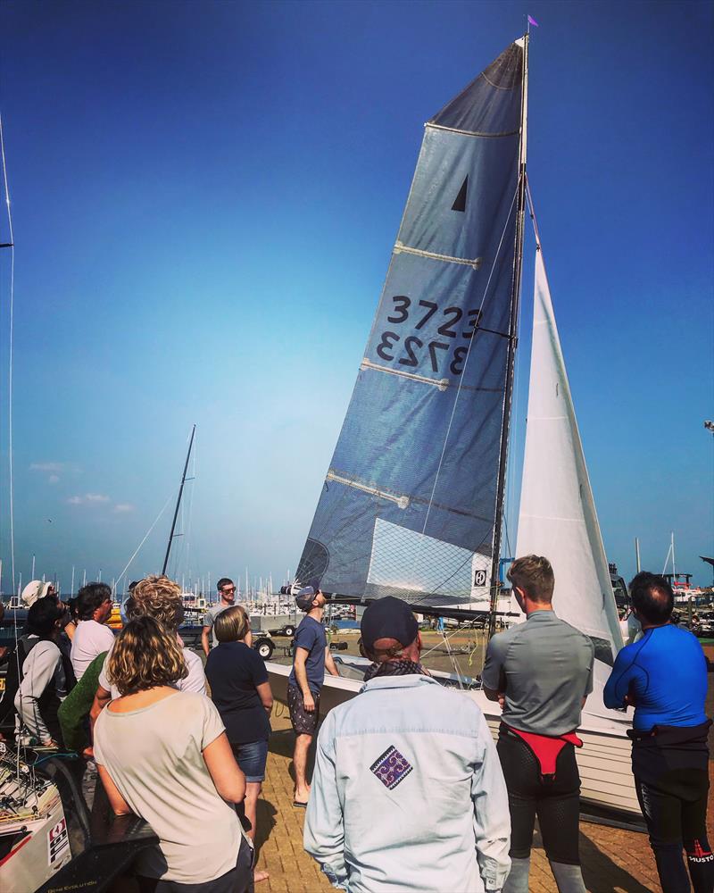 Merlin Rocket Class Training in 2019