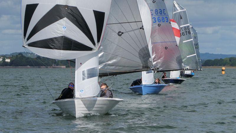 Craftinsure Merlin Rocket Silver Tiller at Starcross