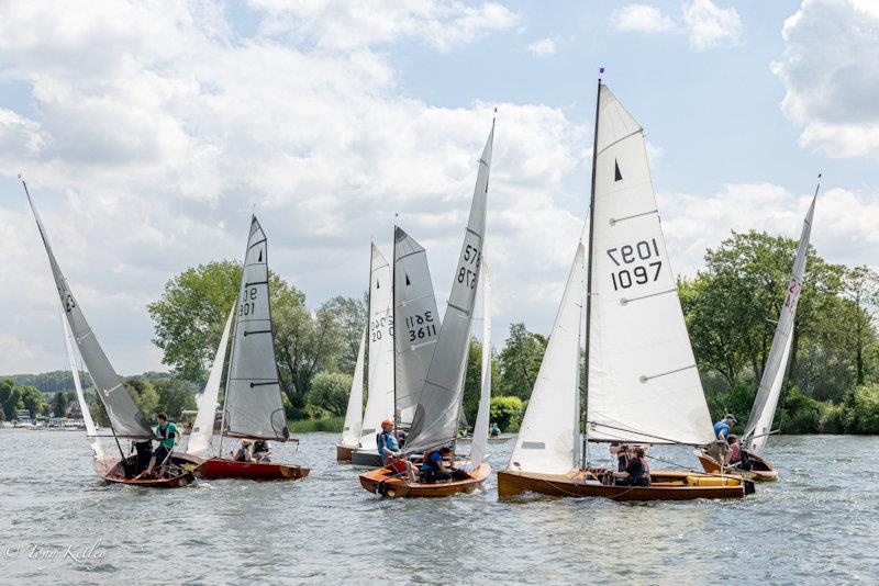 Upstream start - Merlin Rocket River Championships