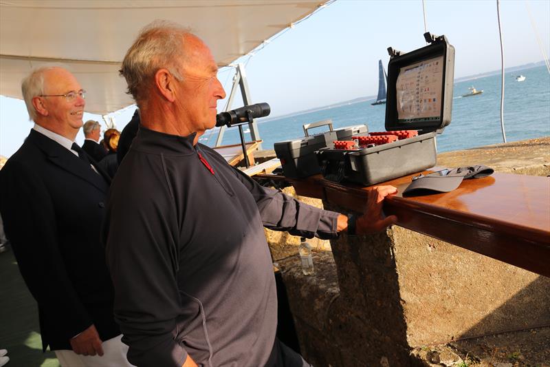 Michael Kitchen starts the Round the Island Race 2019