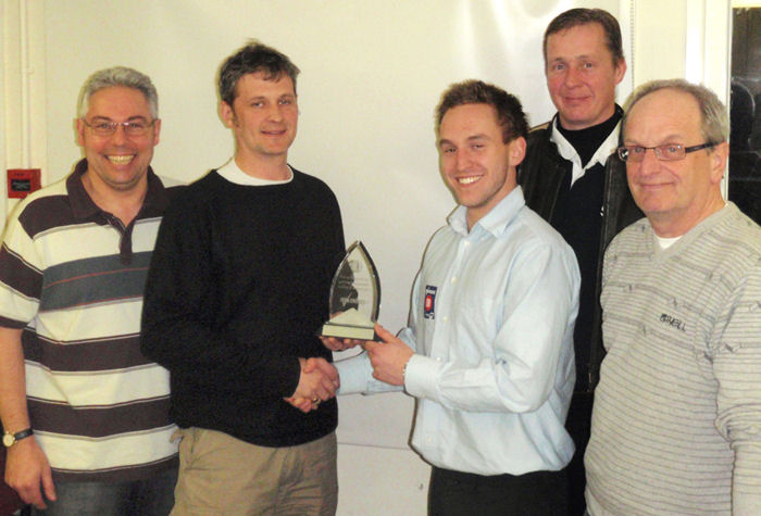 Howard Eeles and his team of instructors from Bartley SC receive their ...