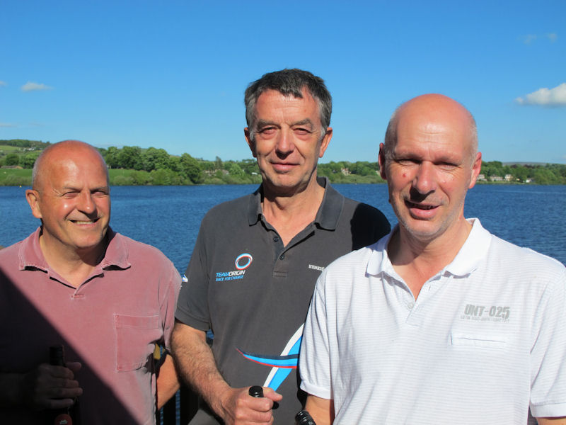North West Senior Travellers prize winners (l to r) Dave Eccles, Dave ...
