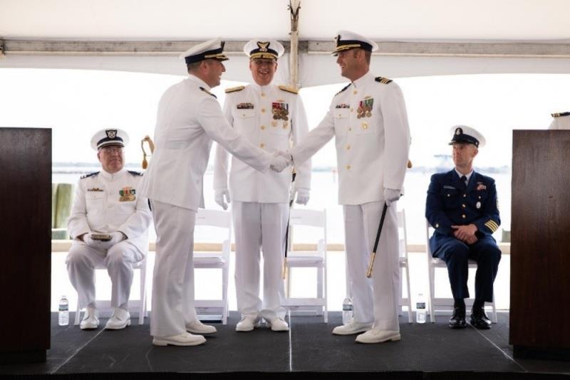 Atlantic Area Comm. VADM Buschmann presides over Change-of-Command ...