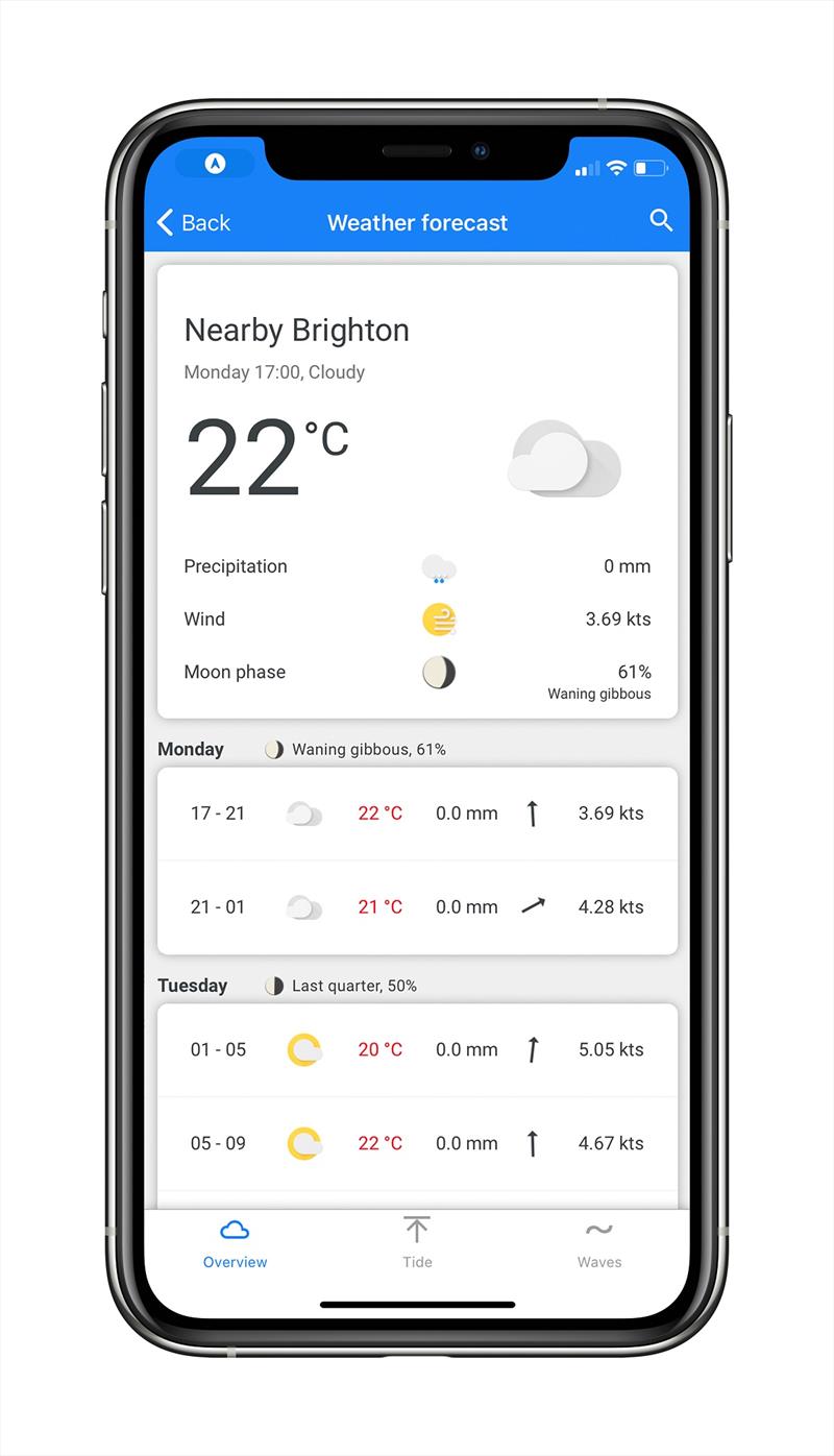 C-MAP: Boating App - Brighton - Weather