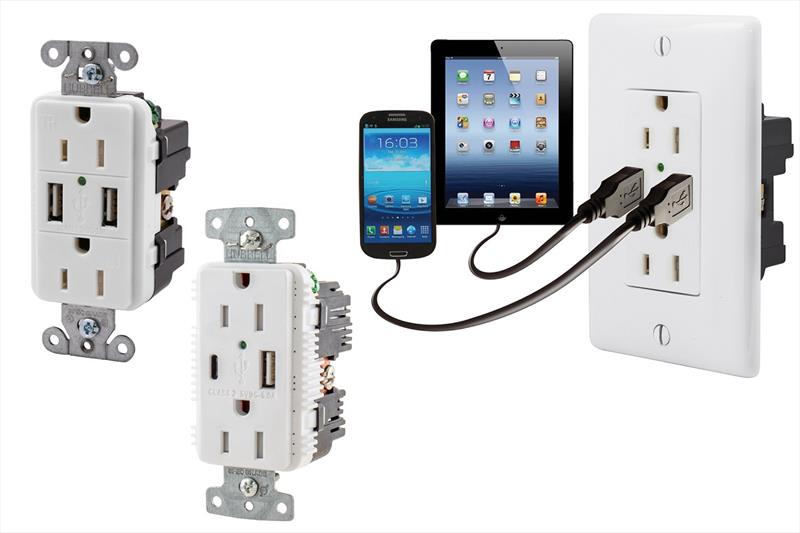 Hubbell Marine USB Charger Receptacles