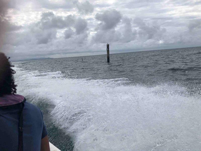 Navigation mark, island style