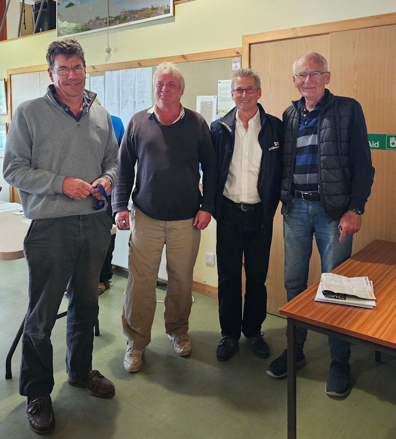 Kippford Week 2023 - Kintra crew, Andrew Bodenham, John Searle (skipper ...