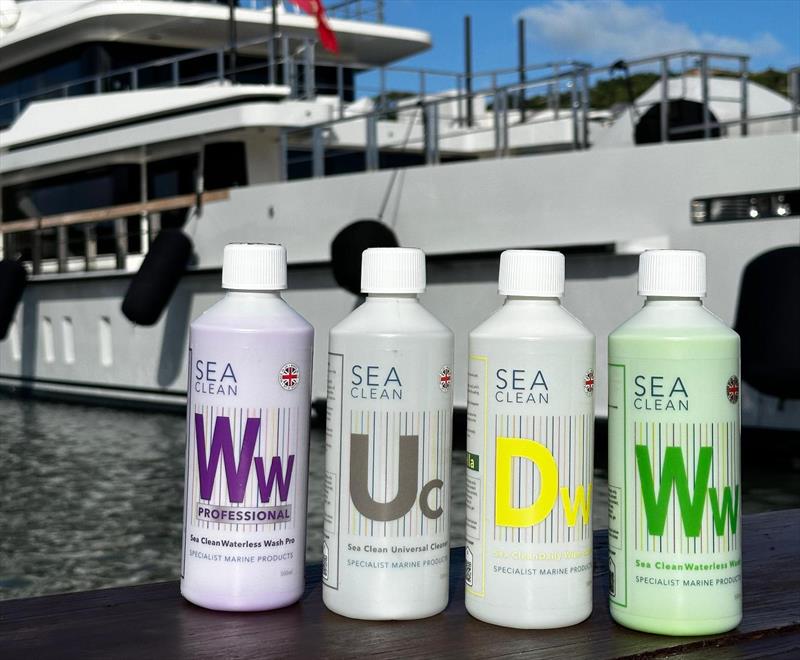 Sea Clean waterless cleaning solutions