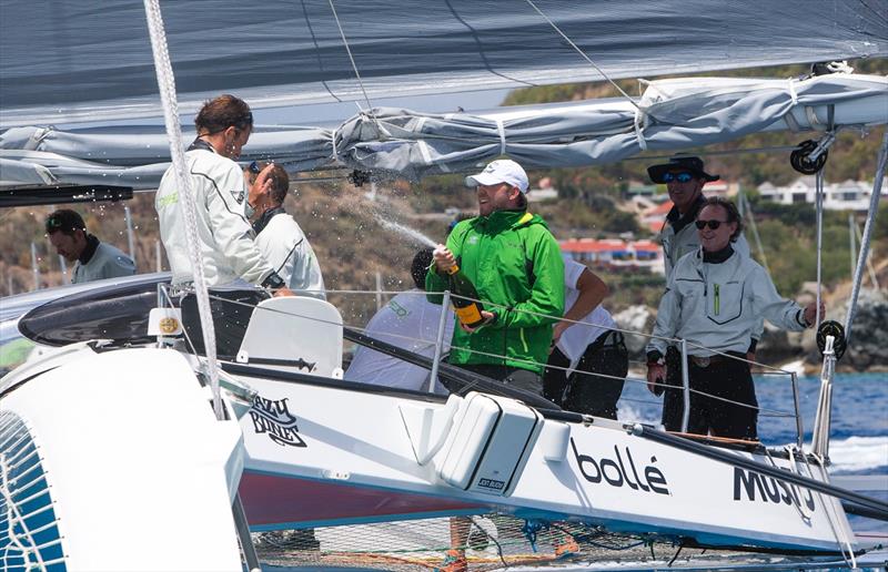Lloyd Thornburg's Phaedo 3 wins the multihull class at Les Voiles de St ...
