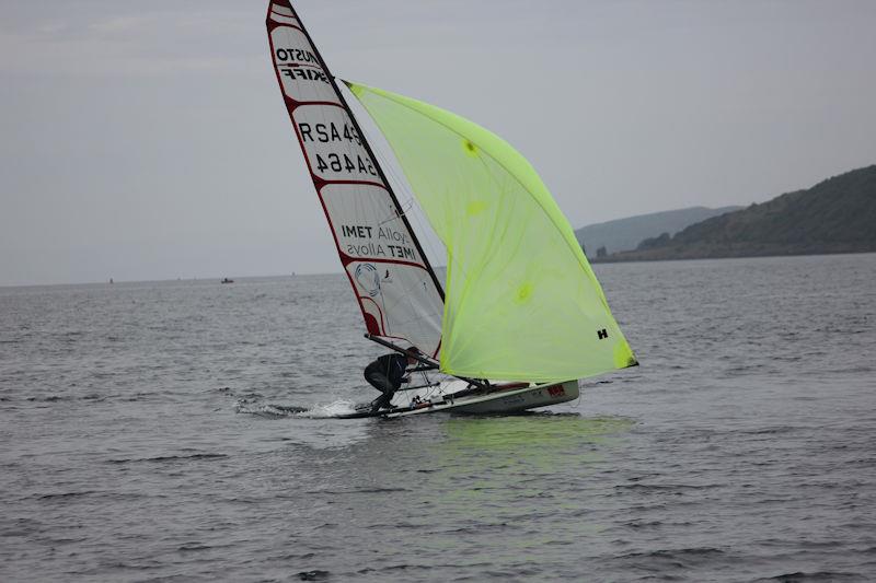 Musto Skiff RSA464, Eaun Hurter, Winning Musto Skiff at the Harken One ...