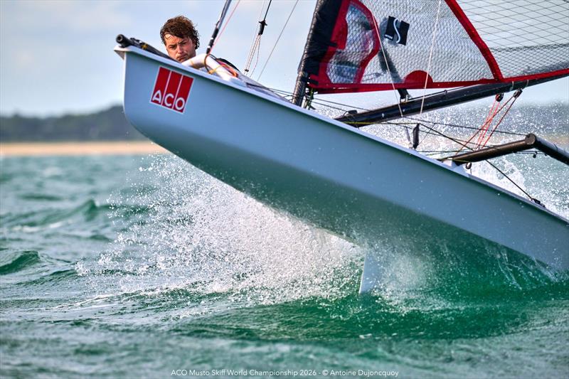 ACO Musto Skiff World Championship 2026 at Yacht Club de Carnac - Day 1