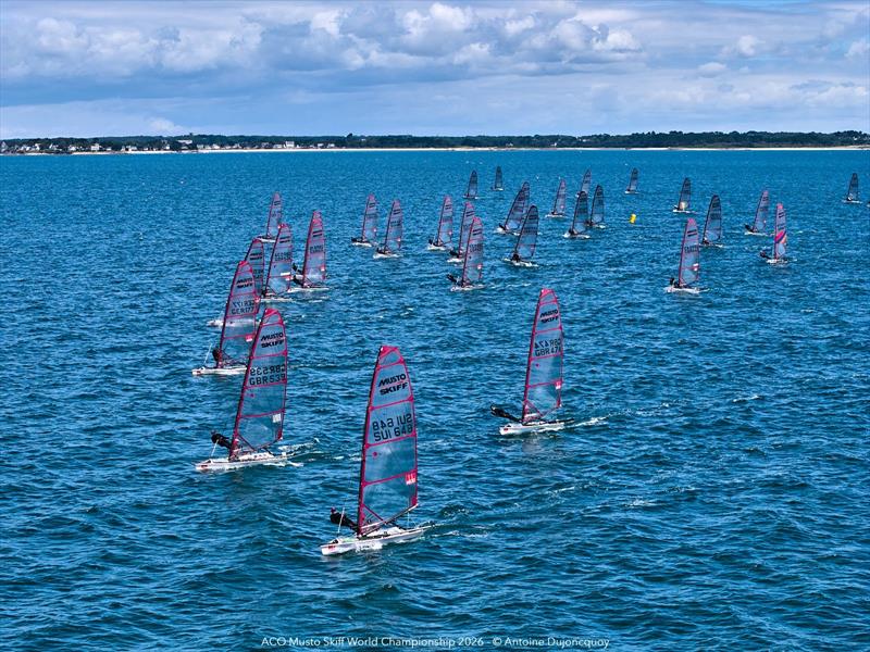ACO Musto Skiff World Championship 2026 at Yacht Club de Carnac - Day 3