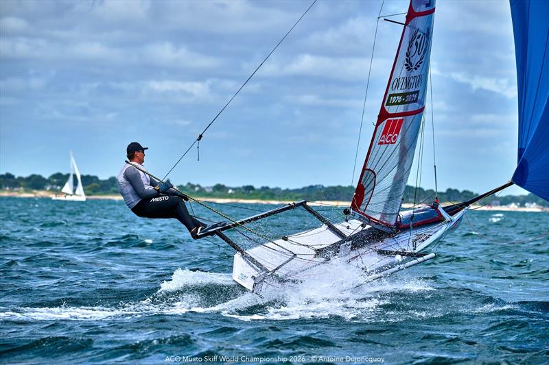 ACO Musto Skiff World Championship 2026 at Yacht Club de Carnac - Day 4