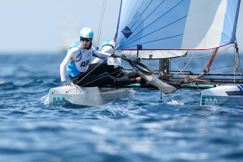 Mateo Majdalani /Eugenie Bosco (ARG) - Mixed Multihull at Paris2024 on ...