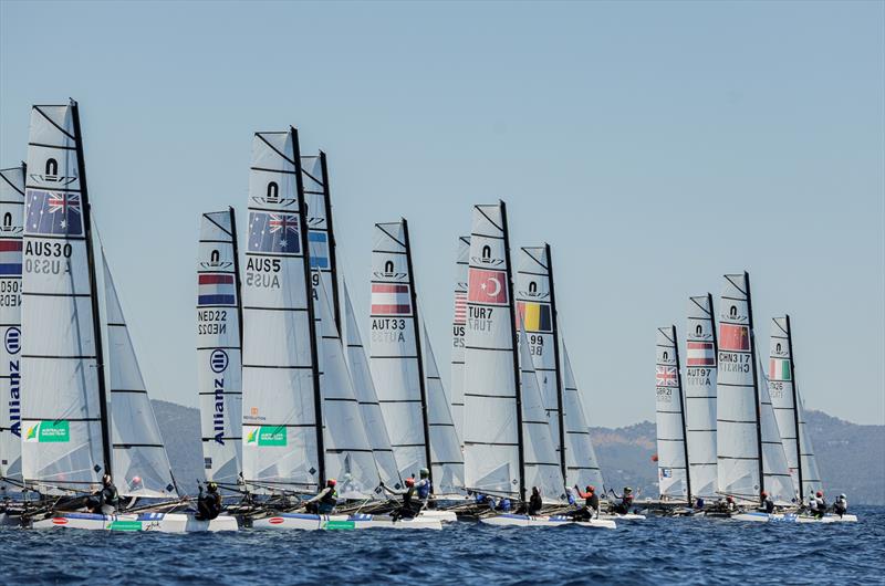 Fleet Racing Finale Sets the Stage for Medal Showdown in Hyères