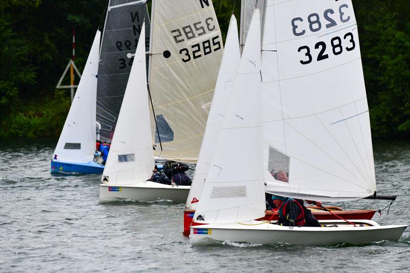 Race start during the National 12 Dinghy Shack Open at Ripon