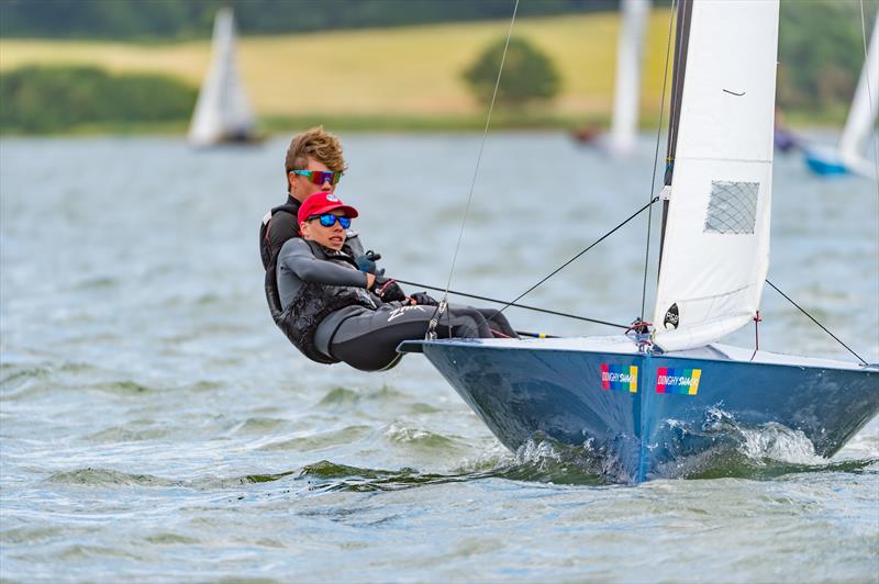 James & Rory Gifford during the National 12 Dinghy Shack Series at ...