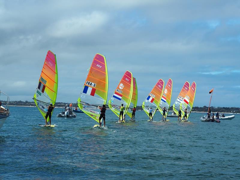 Men's fleet - 2020 RS:X Windsurfing World Championships