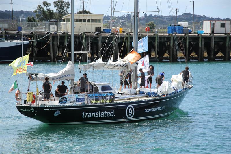 Getting ready to leave - Ocean Globe Race - January, 13 2024