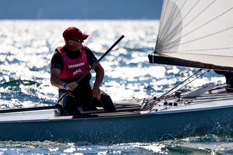 OK Dinghy Europeans Day 1 - Bo Petersen, DEN