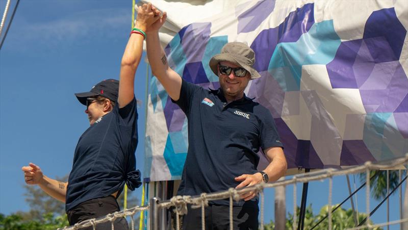 Crew on board Seattle - Clipper Race