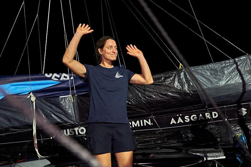 Swiss skipper Justine Mettraux (Teamwork.net) finishes seventh IMOCA in ...