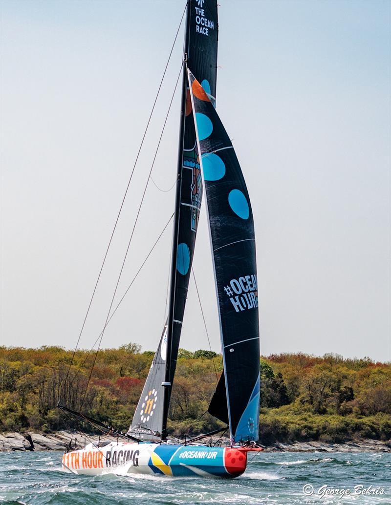 The Ocean Race 2022-23 Leg 4 finish in Newport, Rhode Island, USA