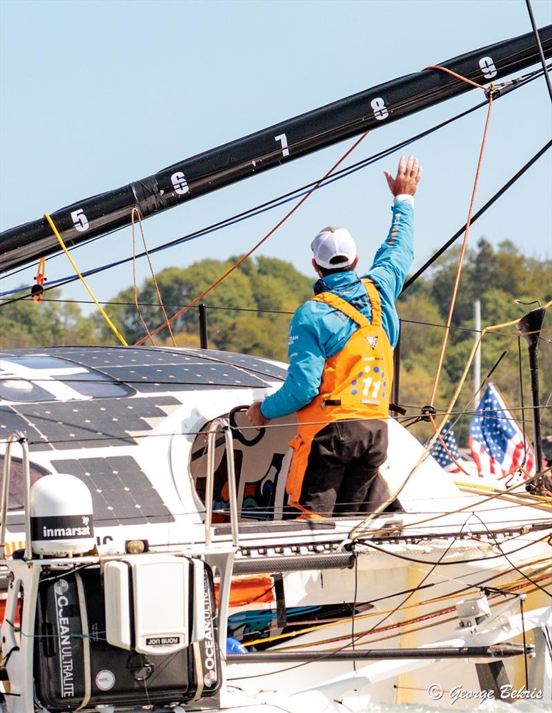 The Ocean Race 2022-23 Leg 4 finish in Newport, Rhode Island, USA