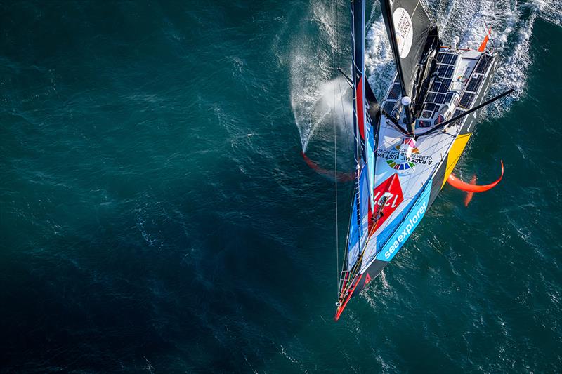 A tough first 24 hours for many in the IMOCA fleet including Malizia ...