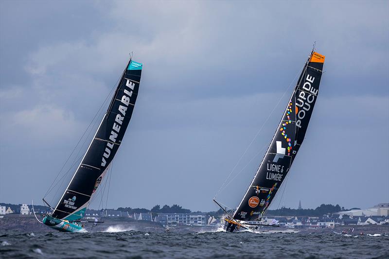 Sam Goodchild (Vulnerable) - Foiler - and - Manuel Cousin (FRA) Coup de ...