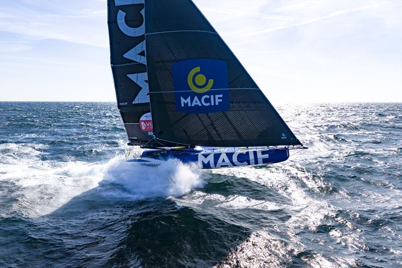 Sam Goodchild ready for his first solo race on board MACIF Health Insurance